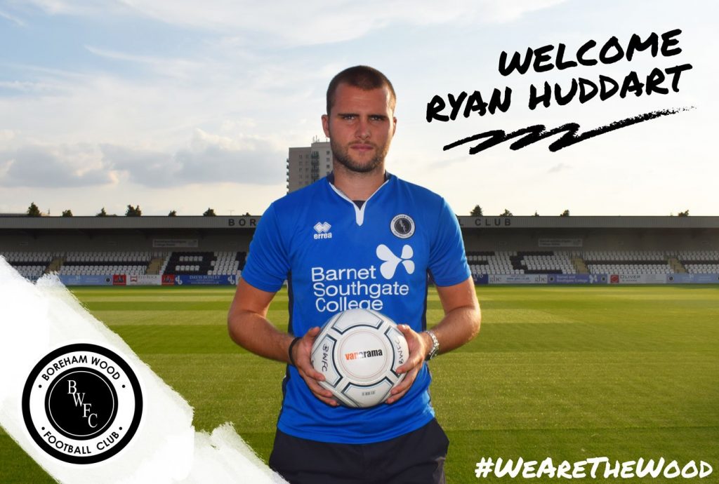 Official: Ryan Huddart joins Boreham Wood