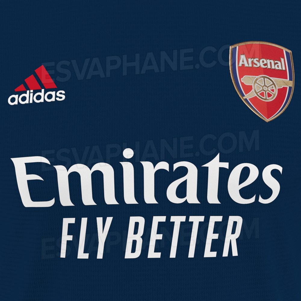 New leaked details on Arsenal's three 2021/21 kits