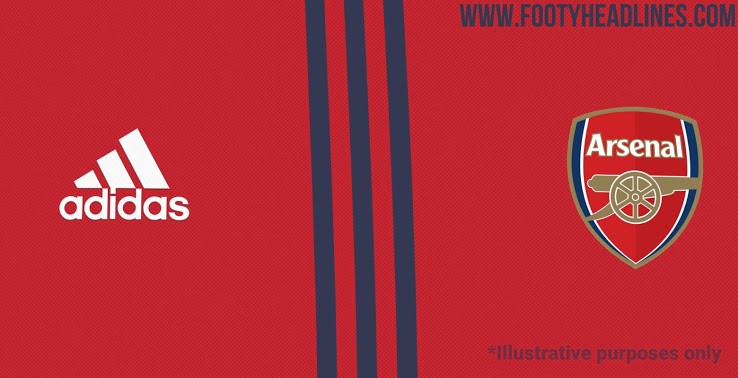 Further details of Arsenal 2020/21 Home Kit leak
