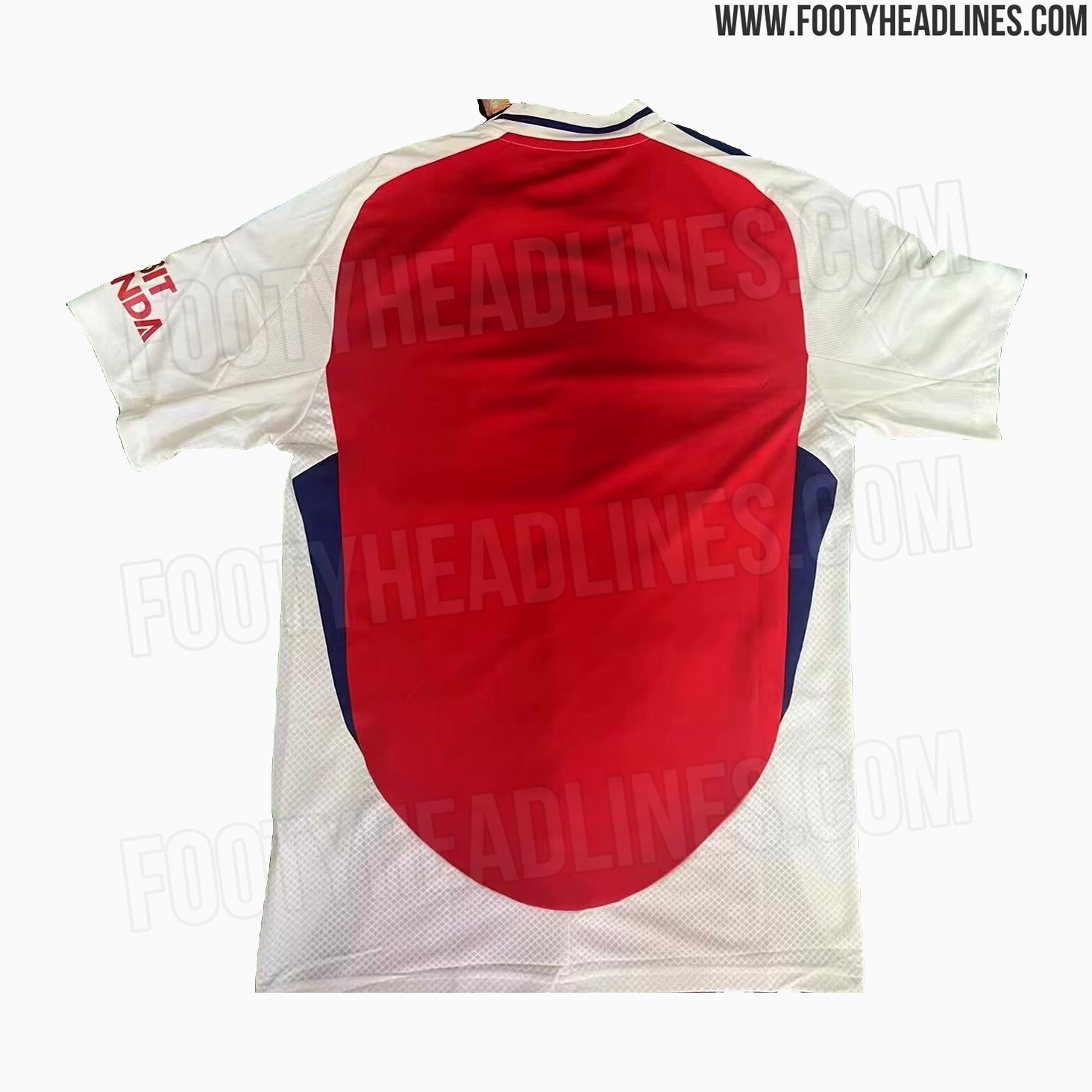 Leaked: New pictures of Arsenal's 2024/25 home kit