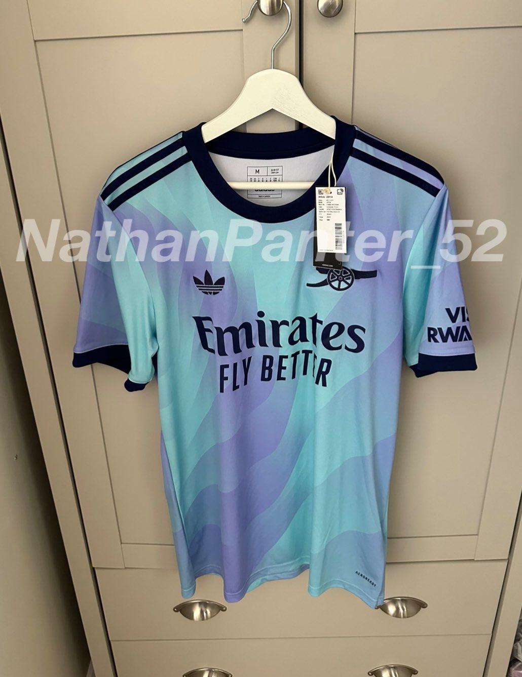 Leaked: Photos of Arsenal's new 2024-25 third kit