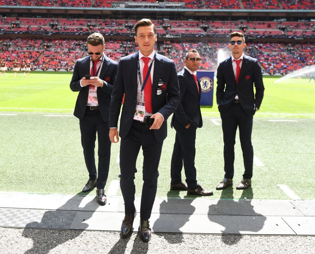 Pictures: Arsenal announce two-year partnership with official suit ...