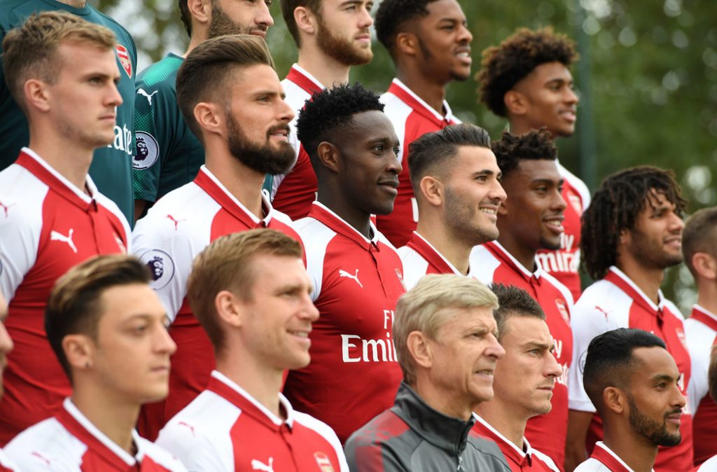 Pictures: Arsenal first-team's official photoshoot for 2017/18