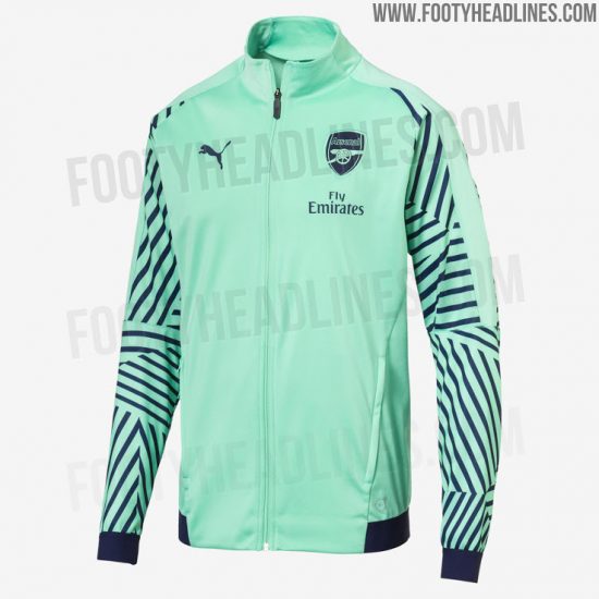 Arsenal's 3rd kit training gear leaked to complete the set for 18/19