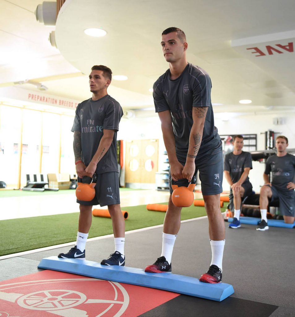 What is Arsenal's best midfield trio?