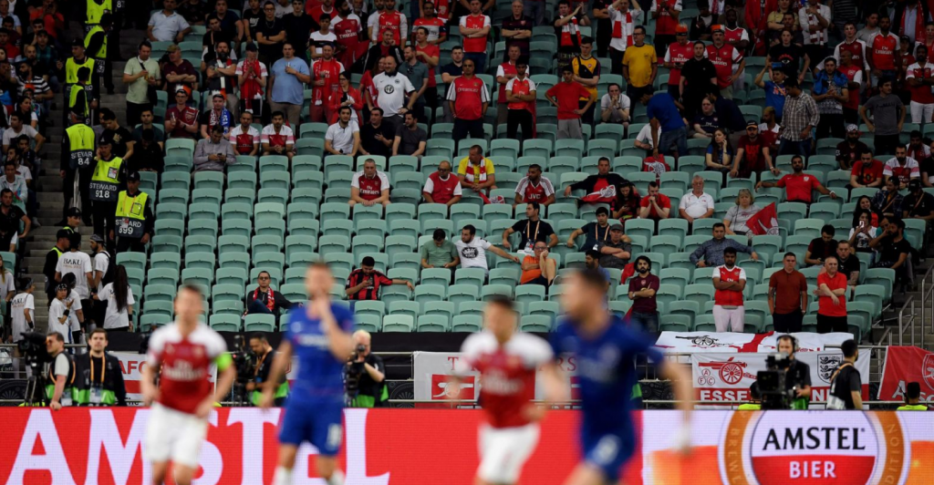 UEFA have 'no regrets' over Baku final despite letting people in free ...