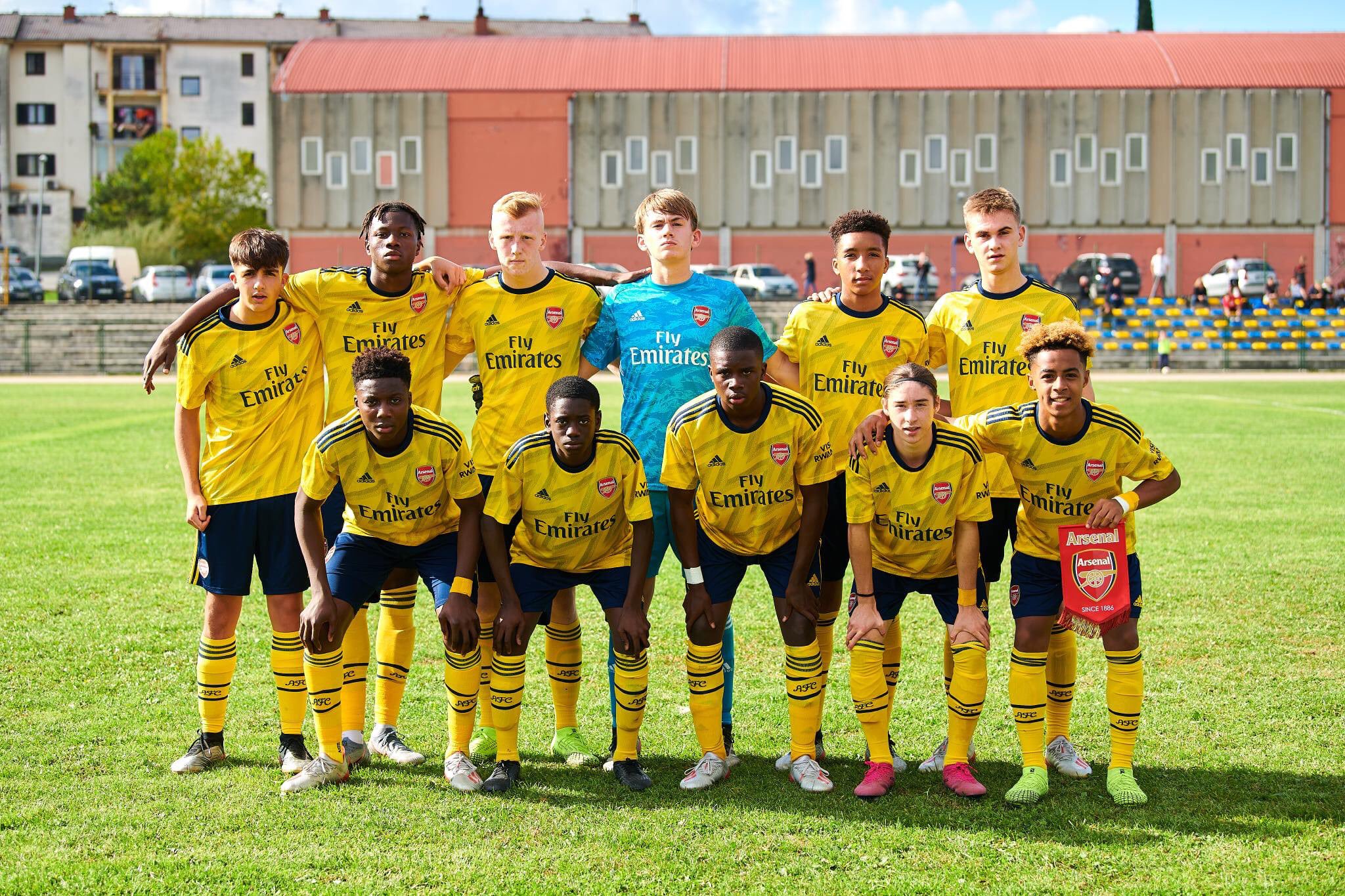 Report: Two wins for Arsenal u16s to cap off Istria Youth Cup group stage