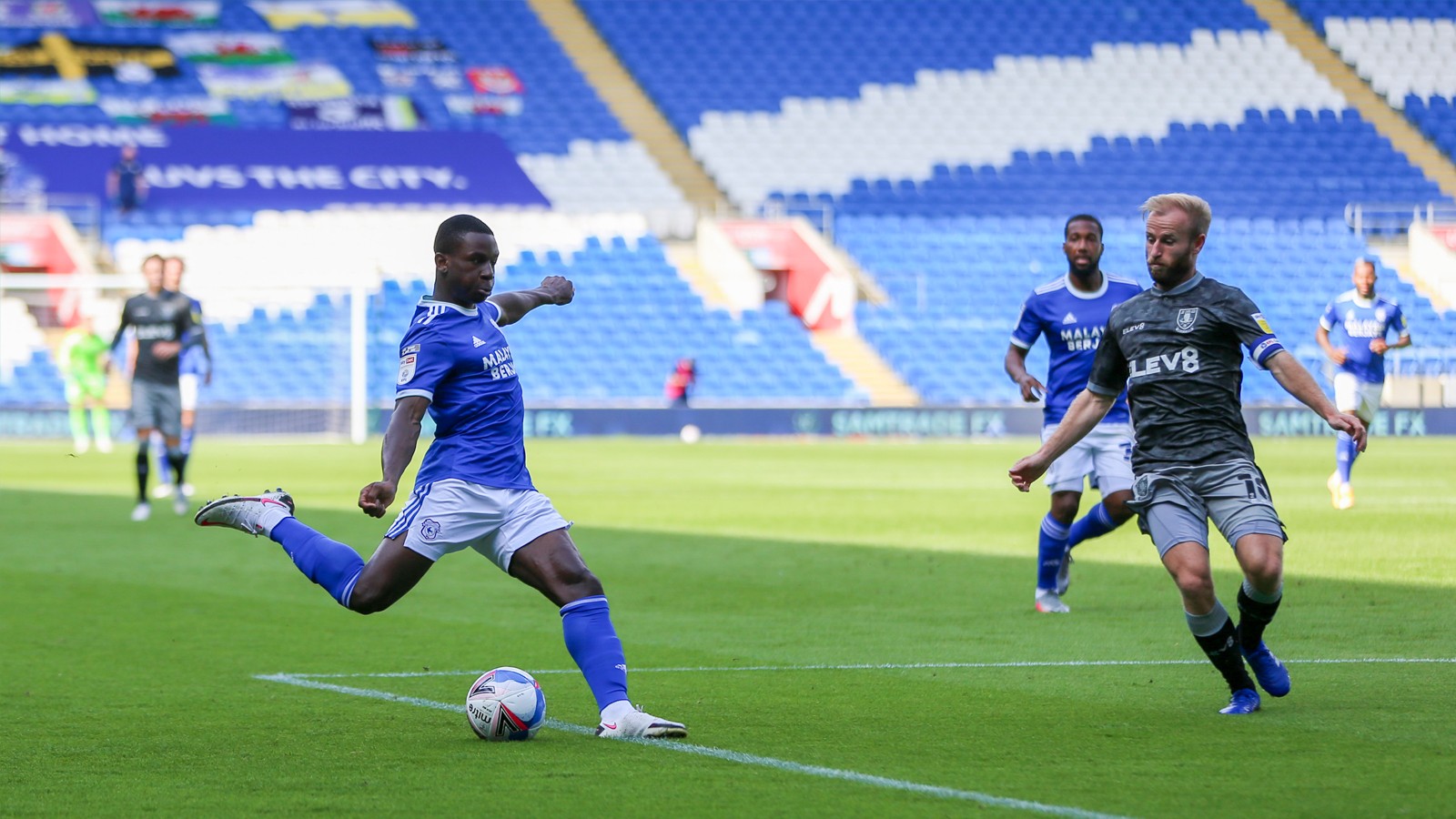 Jordi Osei-Tutu returns to Cardiff - closing in on injury comeback