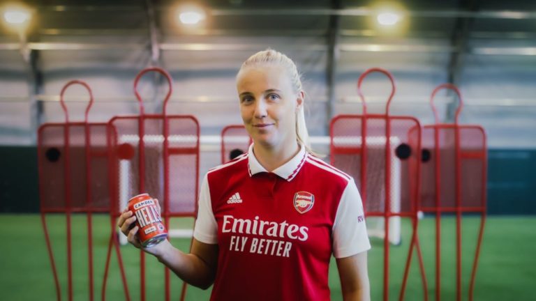 Beth Mead partners with 'Arsenal-obsessed' Camden Town Brewery