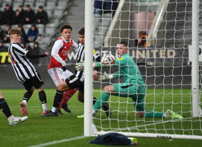 Jack Wilshere's u18s pull off dramatic win at St. James' Park