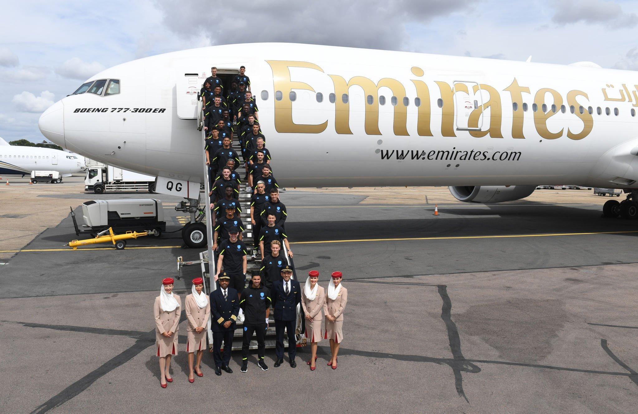 Arsenal's 27-man squad for the USA pre-season tour