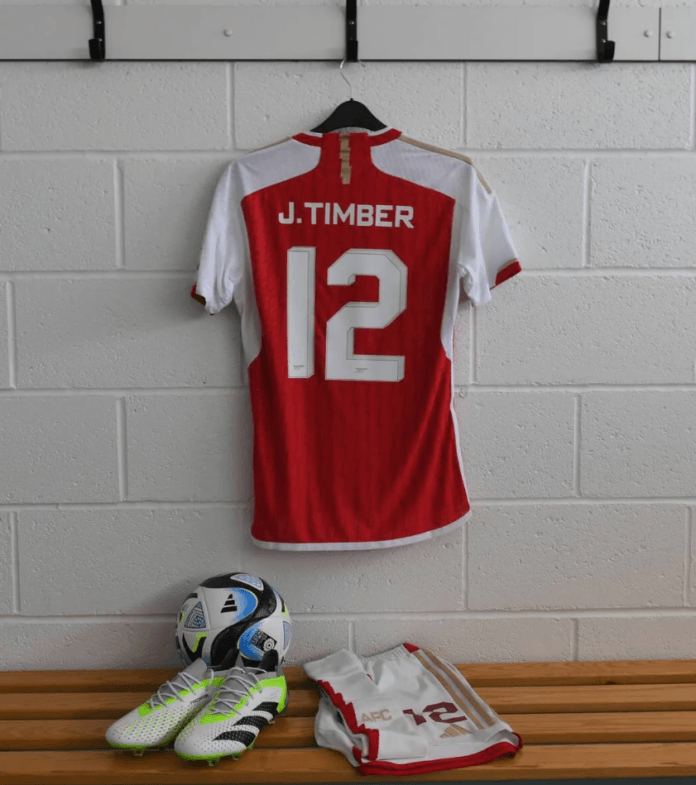 Official: Arsenal confirm Jurrien Timber signing