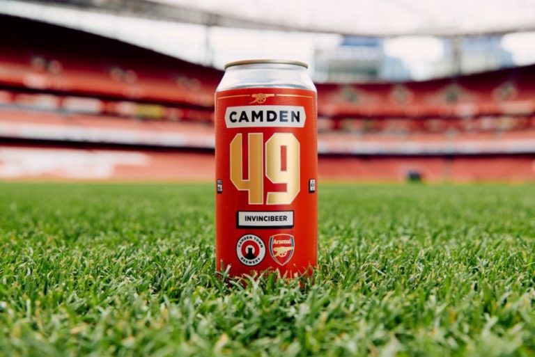 Exclusive Arsenal Invincibles beer released by Camden Brewery